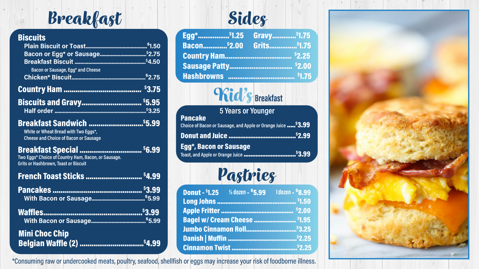 Trading Post Breakfast Menu_052121 - Lakewood Camping Resort : Lakewood ...