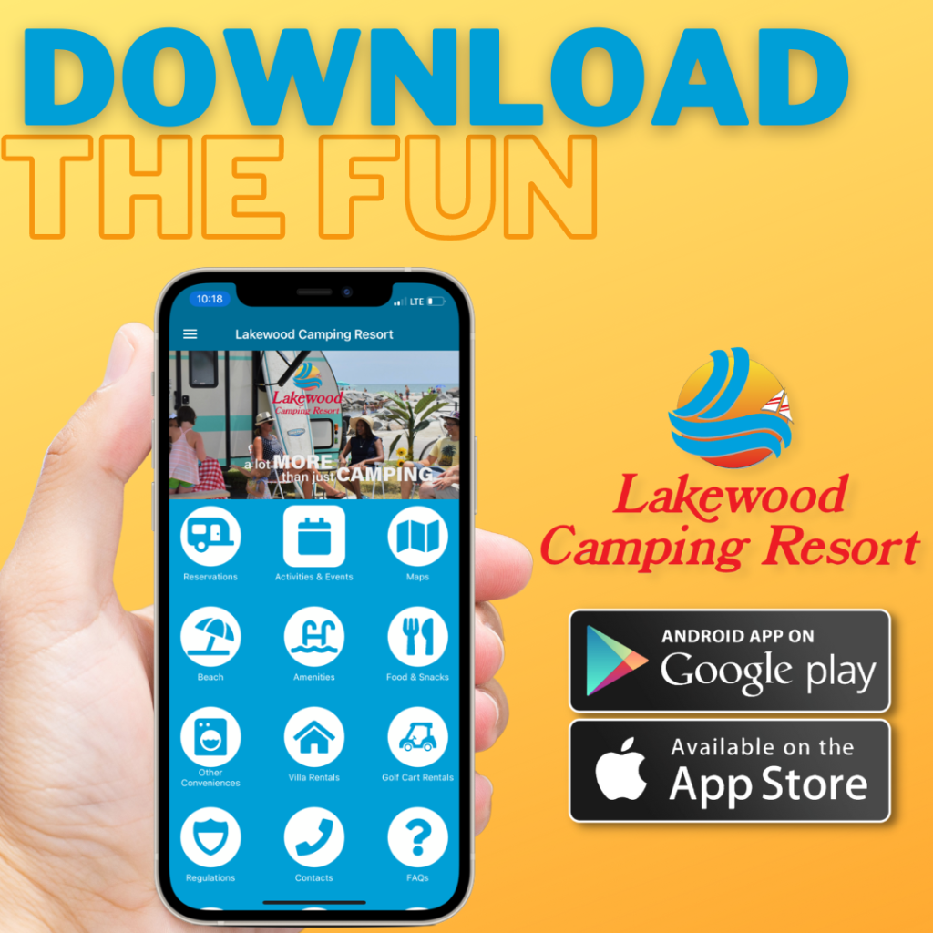 Amenities Schedule - Lakewood Camping Resort : Lakewood Camping Resort